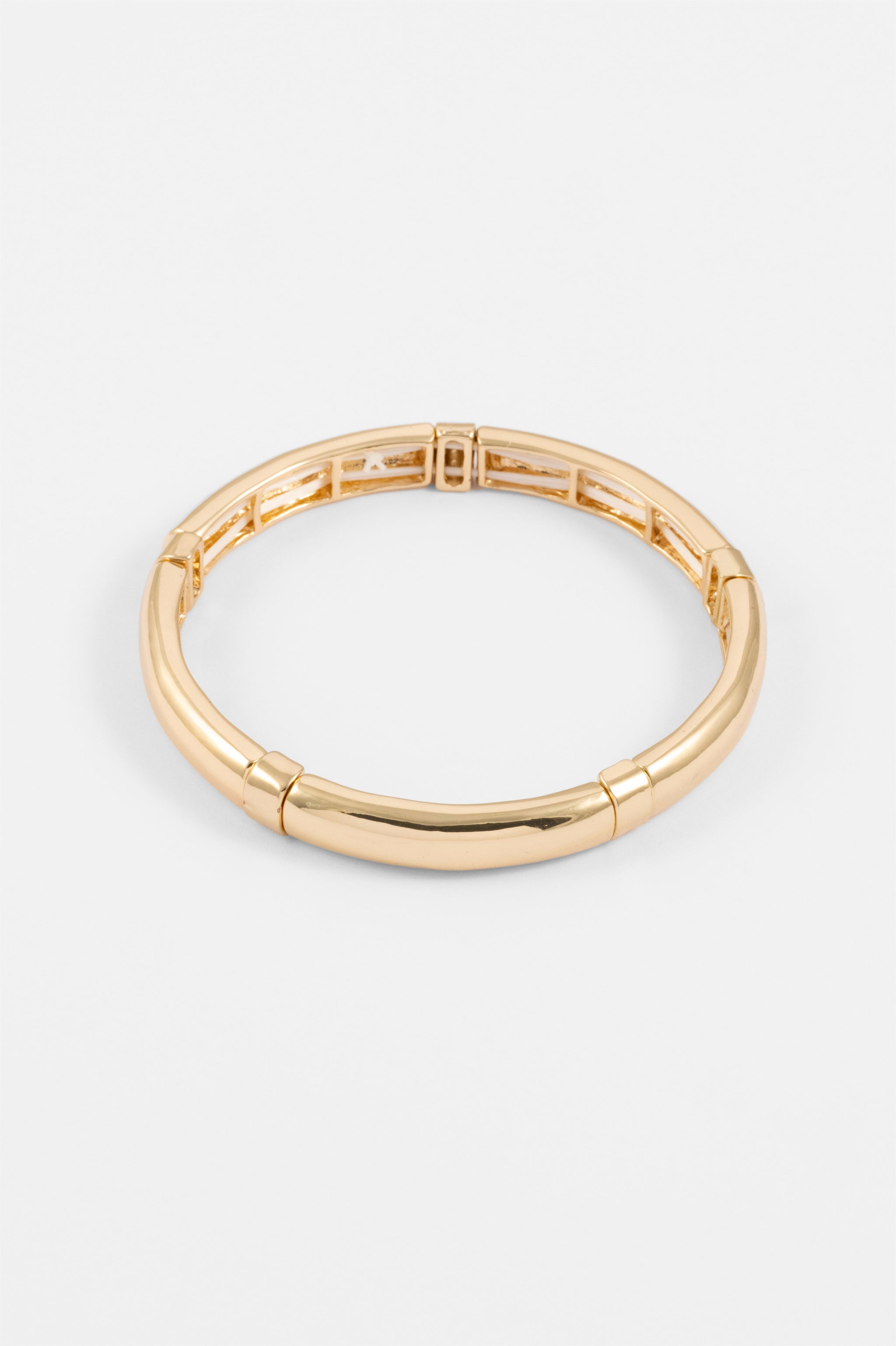 GOLD POLISHED STATION STRETCH WRISTWEAR