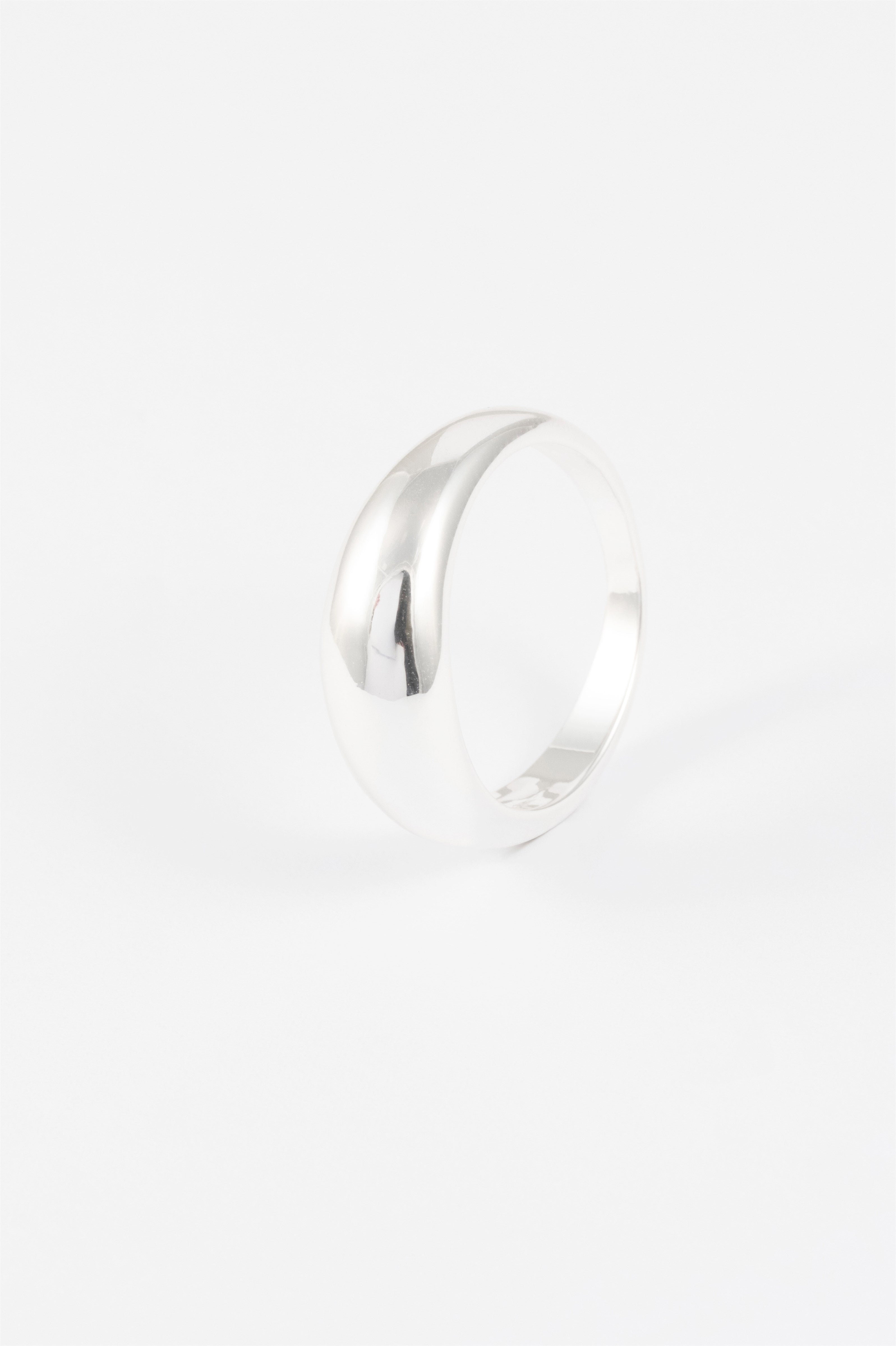 SILVER CLASSIC BUBBLE RING - ML