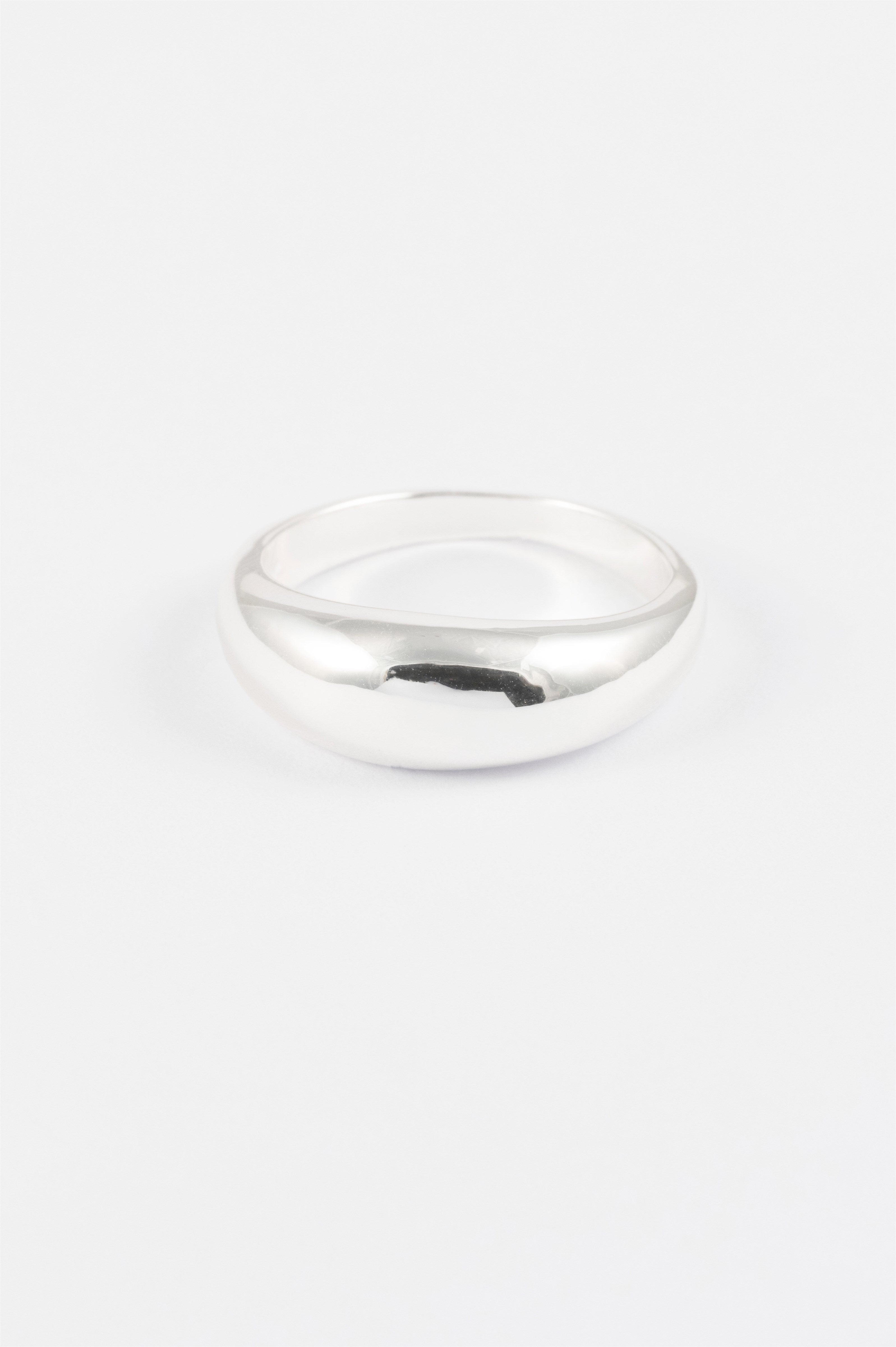 SILVER CLASSIC BUBBLE RING - ML